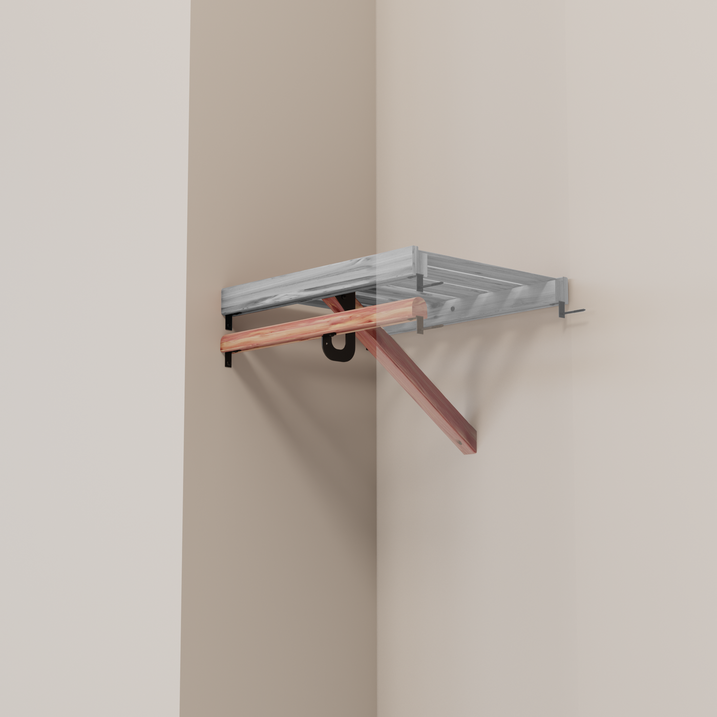 Closet Rod Kit | Aromatic Red Cedar | 14.5" Depth — Northern Kentucky ...
