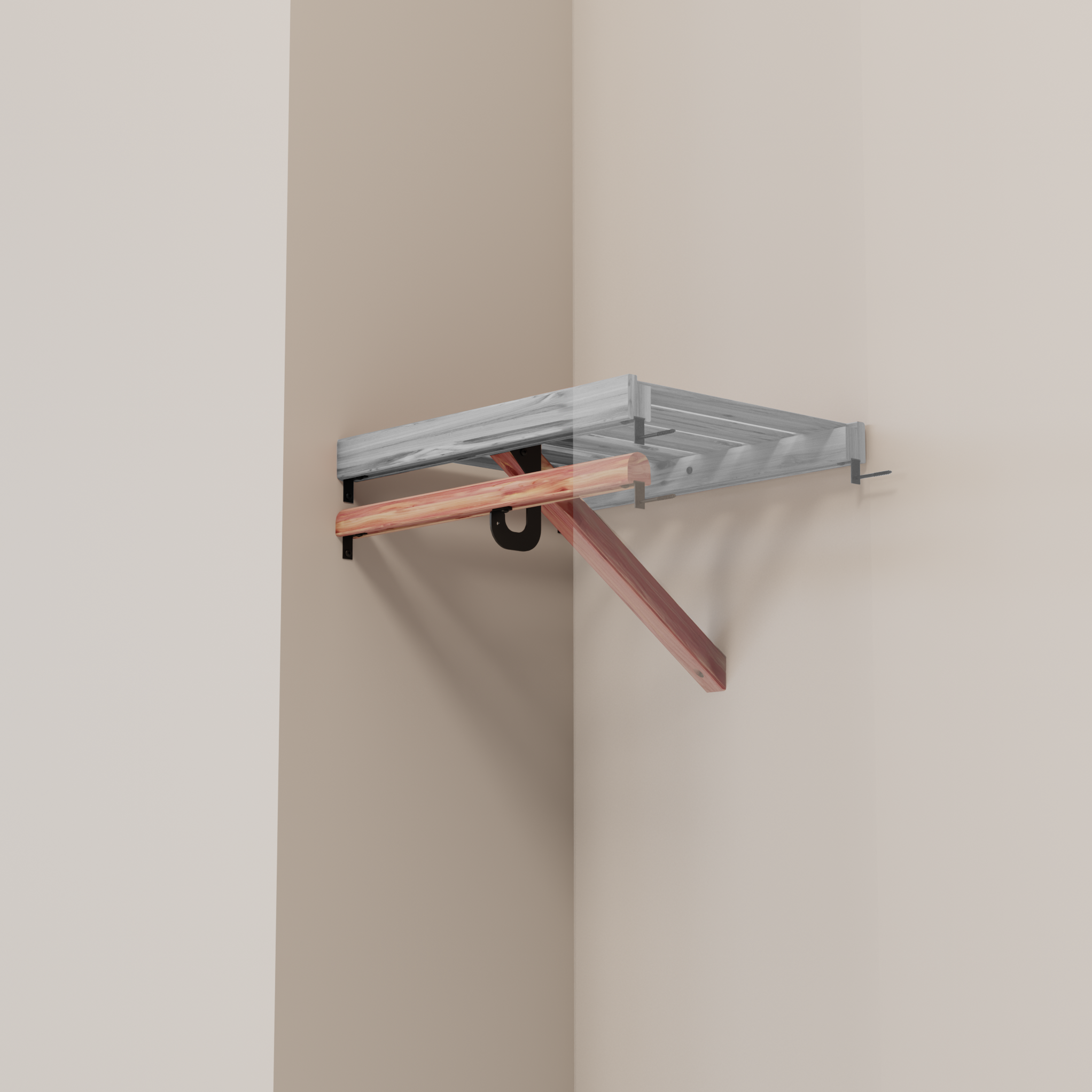 Closet Rod Kit | Aromatic Red Cedar | 14.5" Depth — Northern Kentucky ...