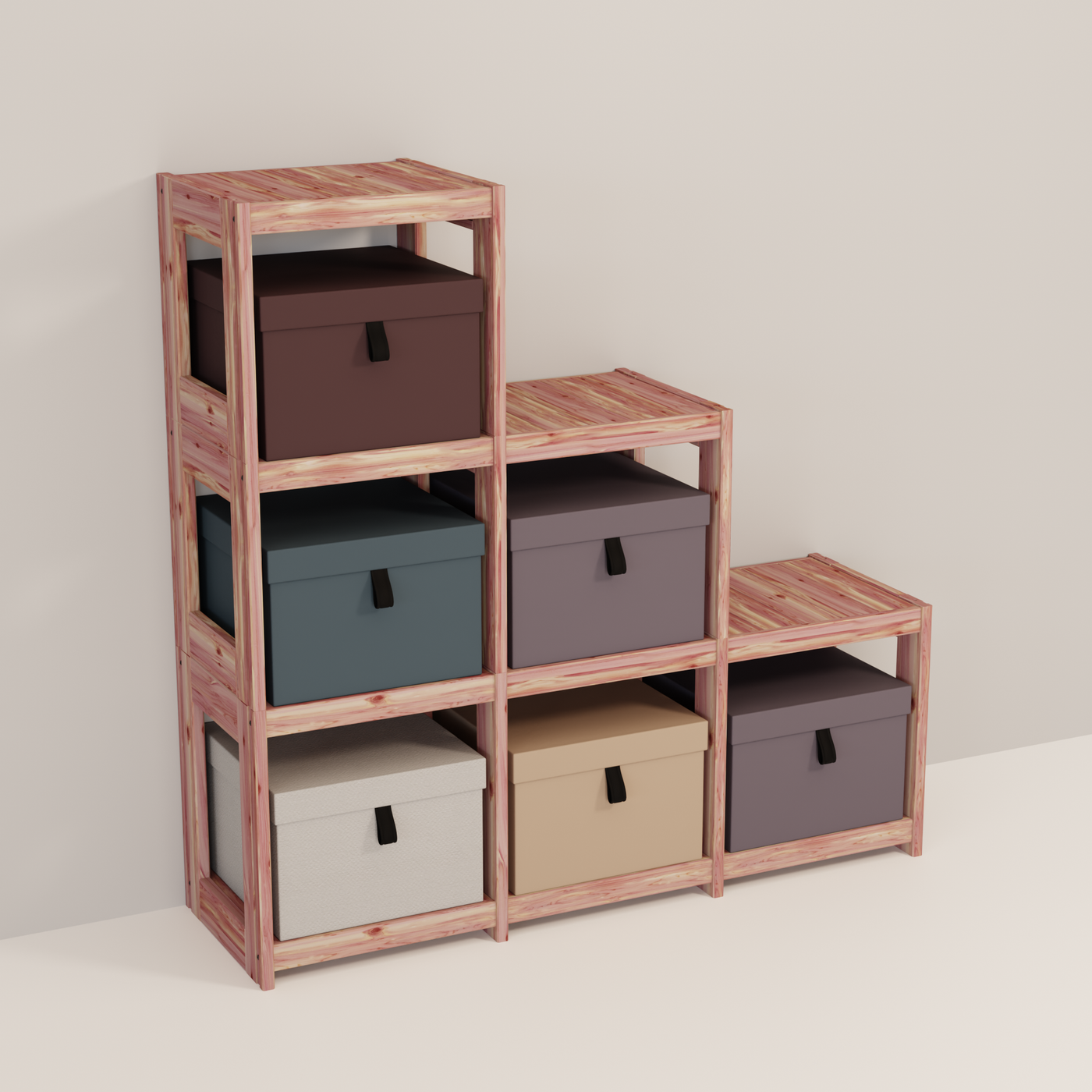 Cube Organizers | Aromatic Red Cedar | 14.5" Depth Open Panel ...